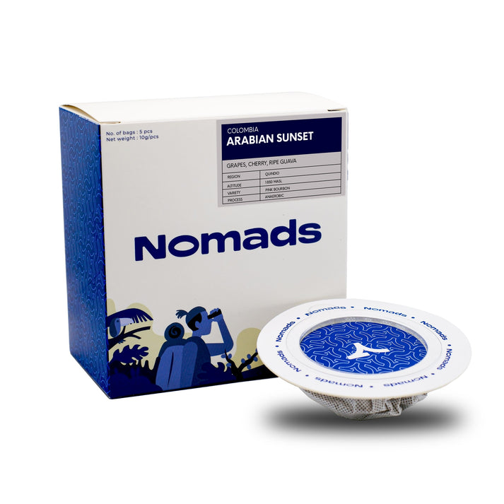 Colombia Arabian Sunset Drip Bags – Nomads Roastery